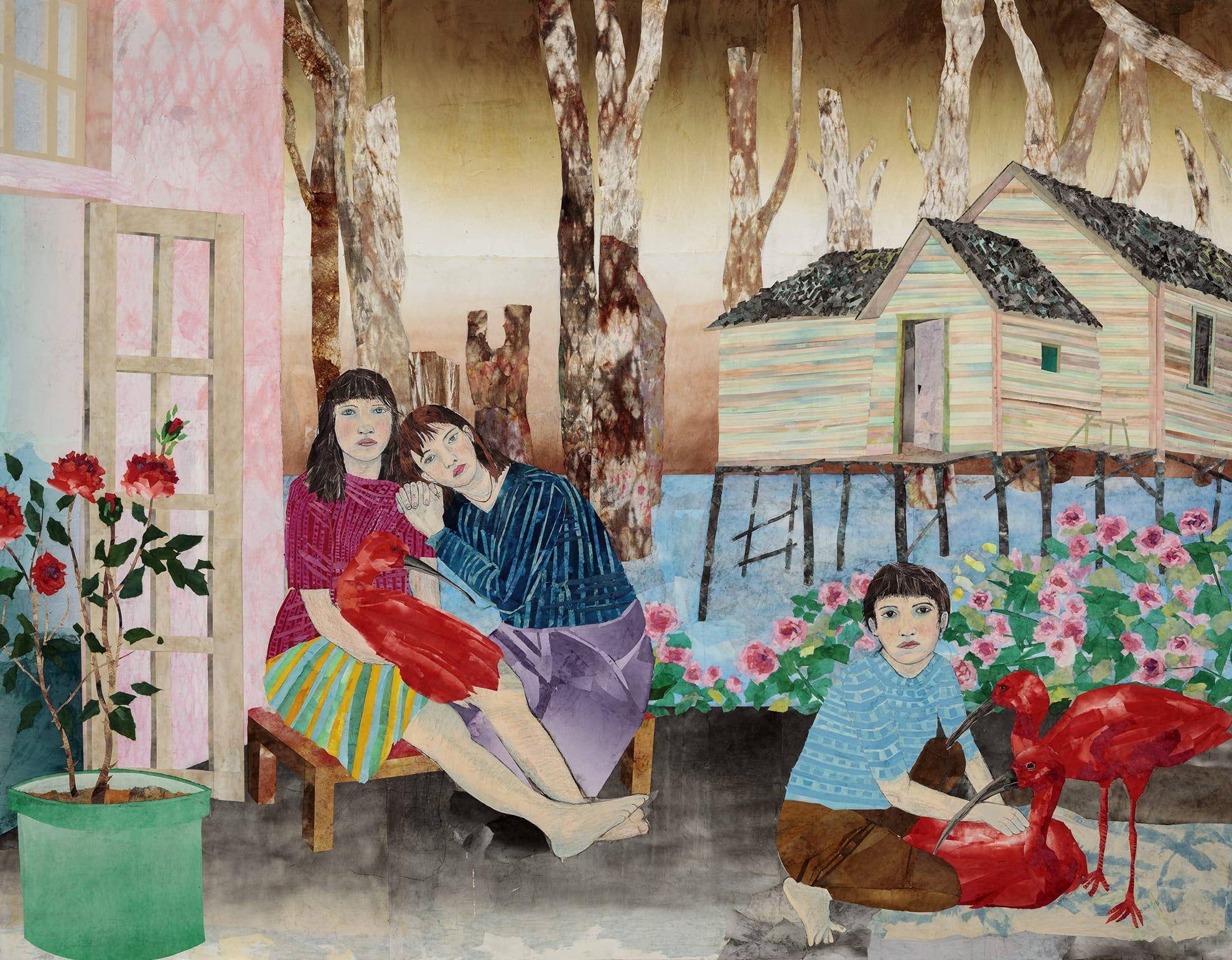 Maria Berrio's Collages are Grounded in Magical Realism - Art of Choice