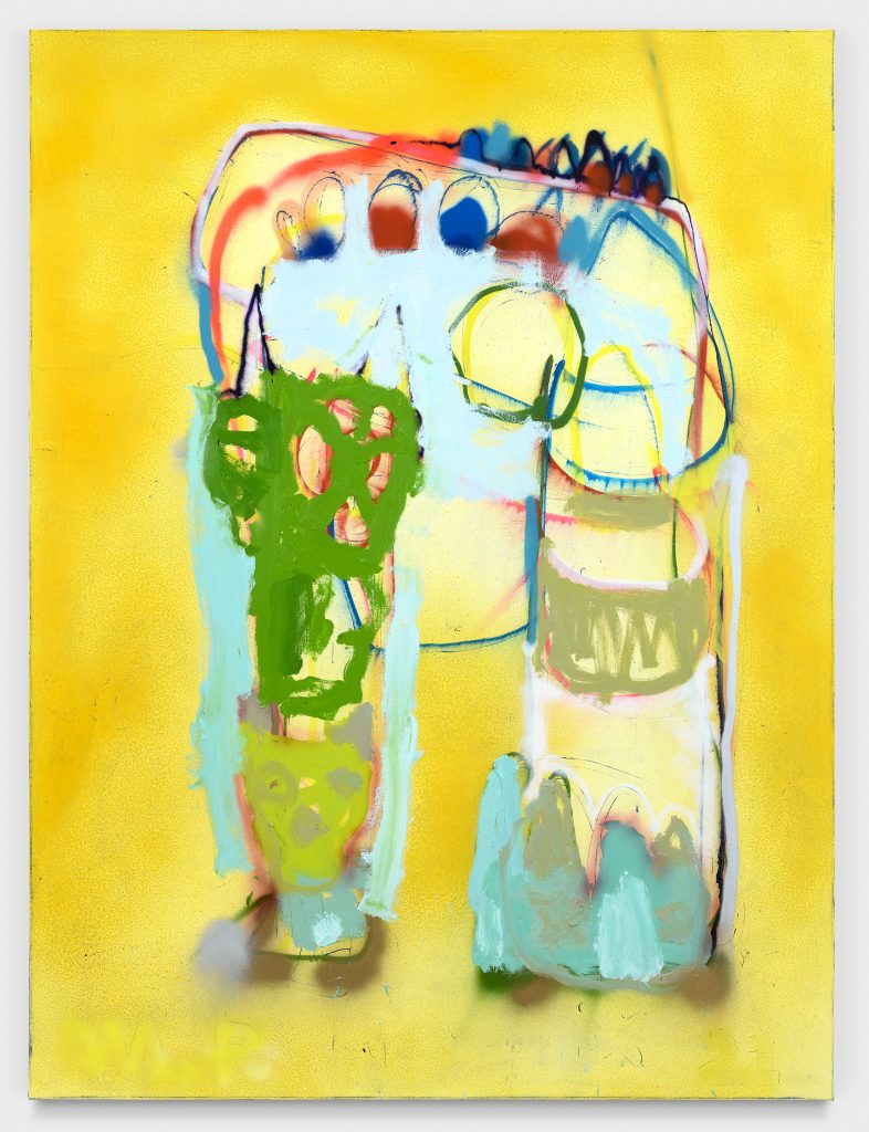 Marco Pariani Works with Mixed Media on Canvas in an Abstract Style ...